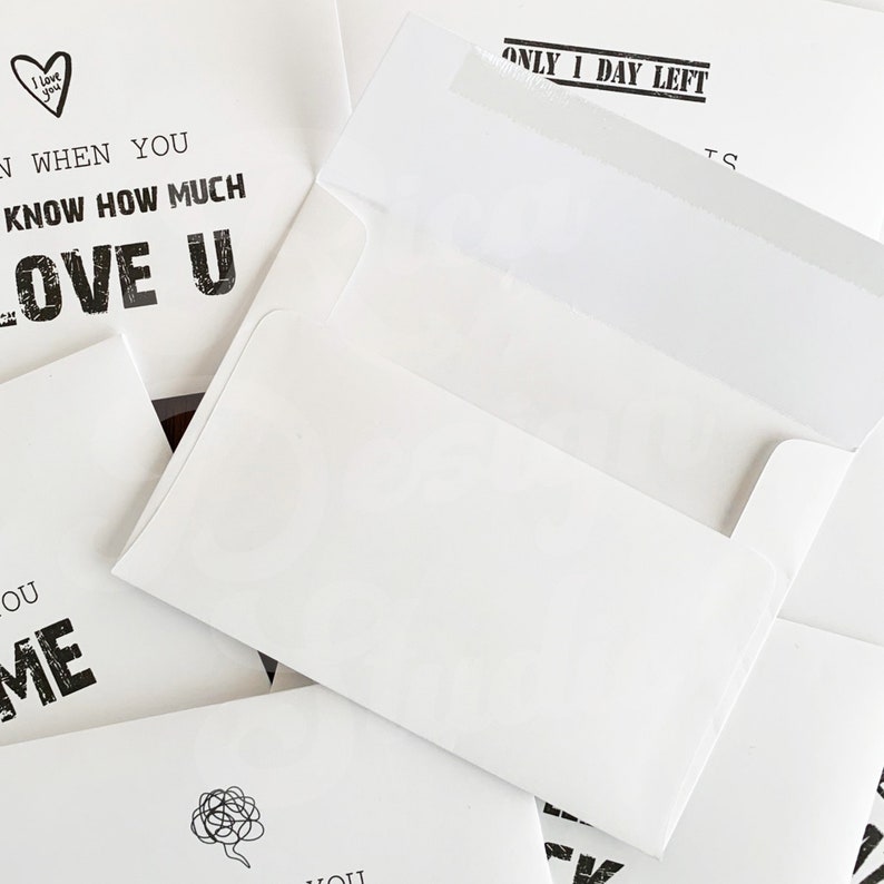 Open When Envelopes - Military Deployment Army Marines Air Force Navy ...