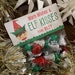 Personalized Christmas Treat Tags ELF Kisses Holiday Favor - Etsy