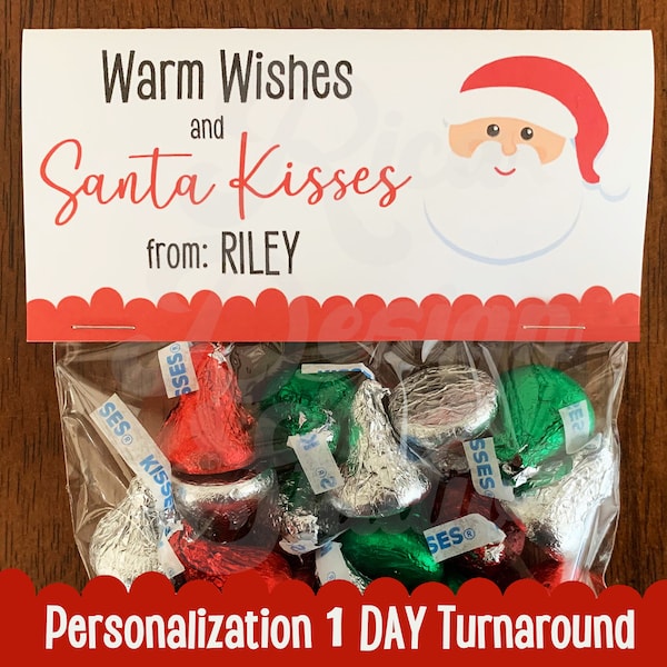 Santa Kisses - Etsy