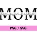 Mom Split Monogram Svg, Dad Split Monogram, Mom Add Kids Names, Dad Add ...