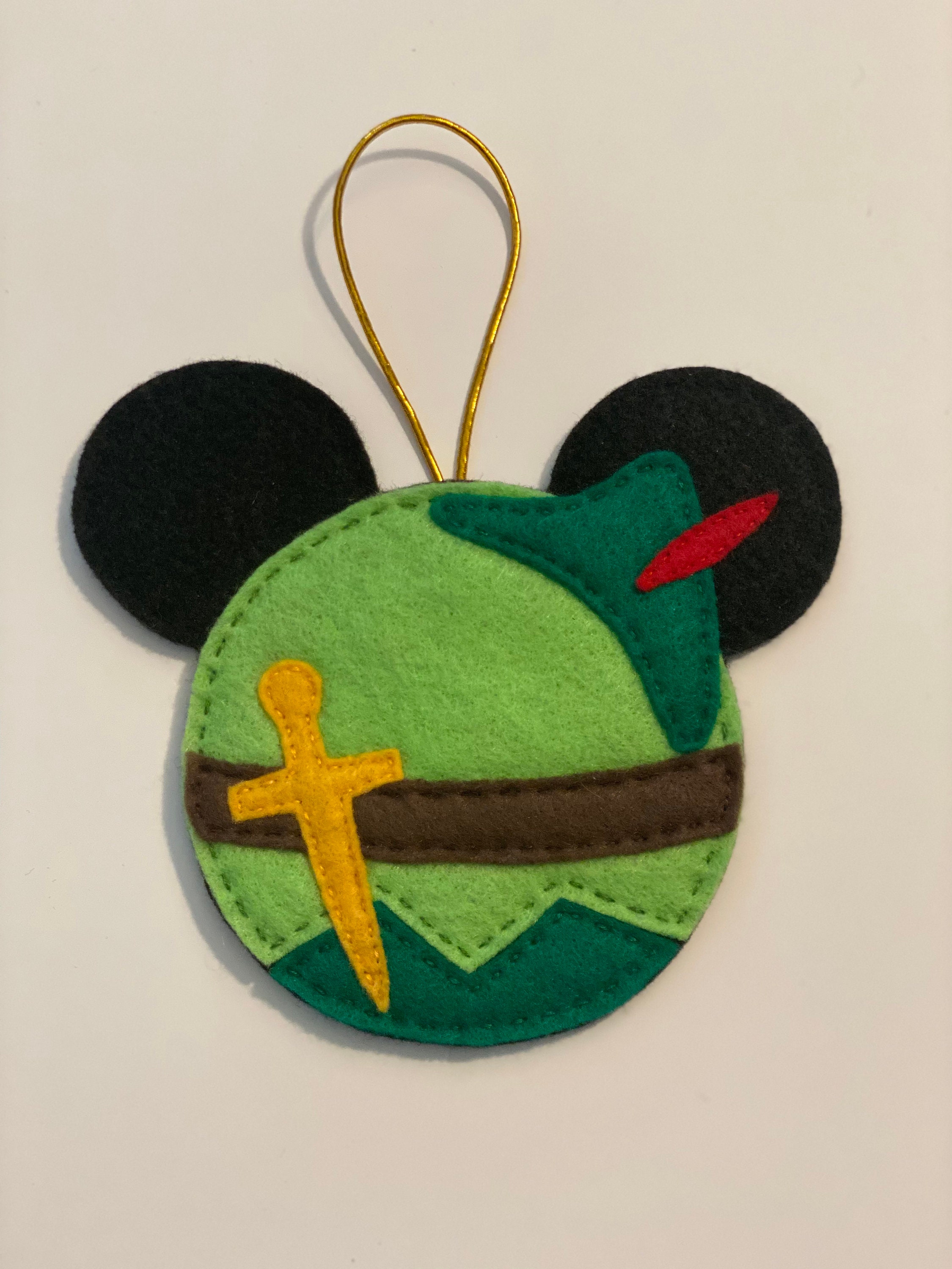Peter Pan Ornament/ Christmas Decor/ Felt Ornament - Etsy