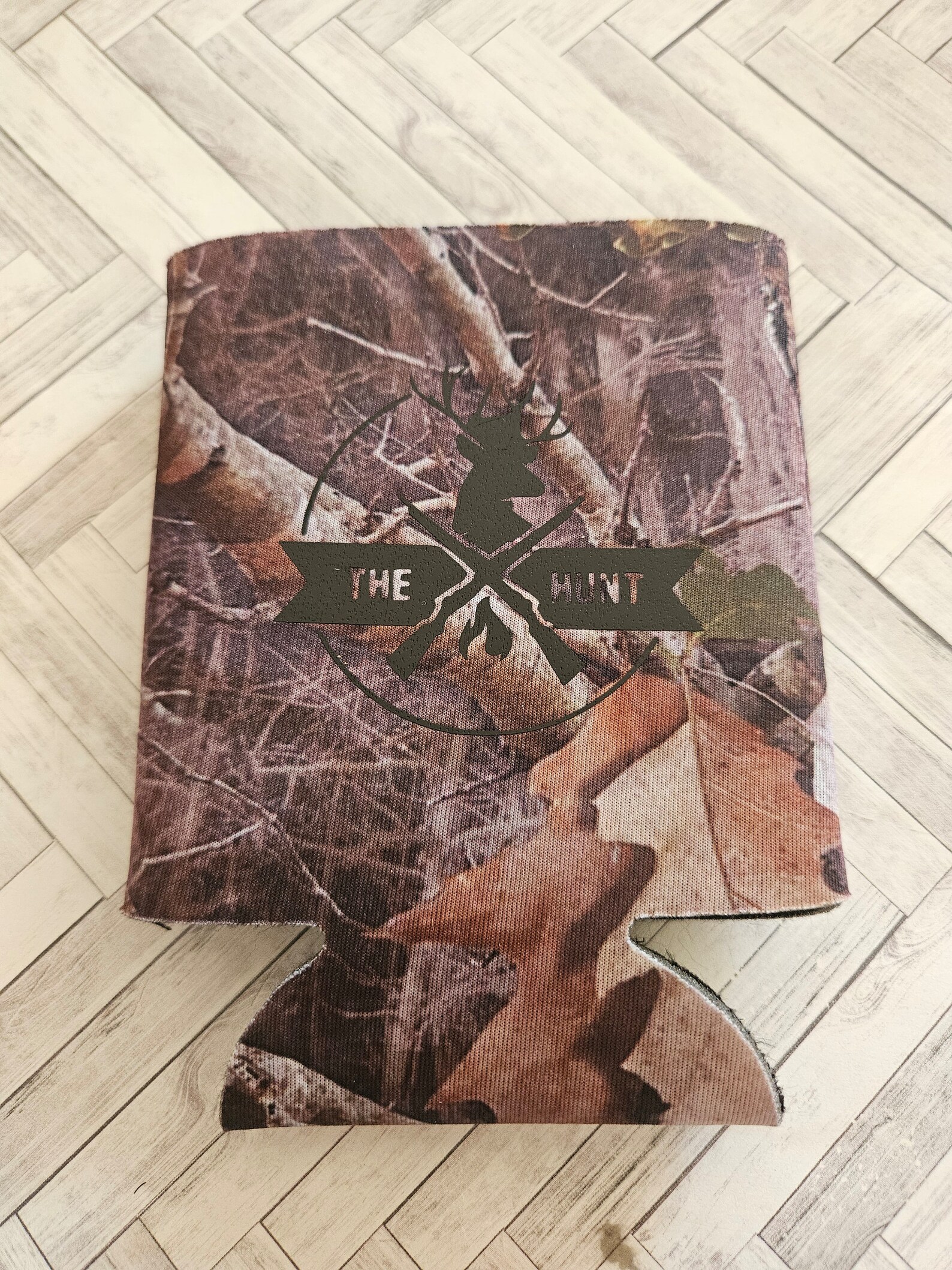 The Hunt Koozie, Beer, Hunting, Fishing, Wilderness, Camping, Koozie ...