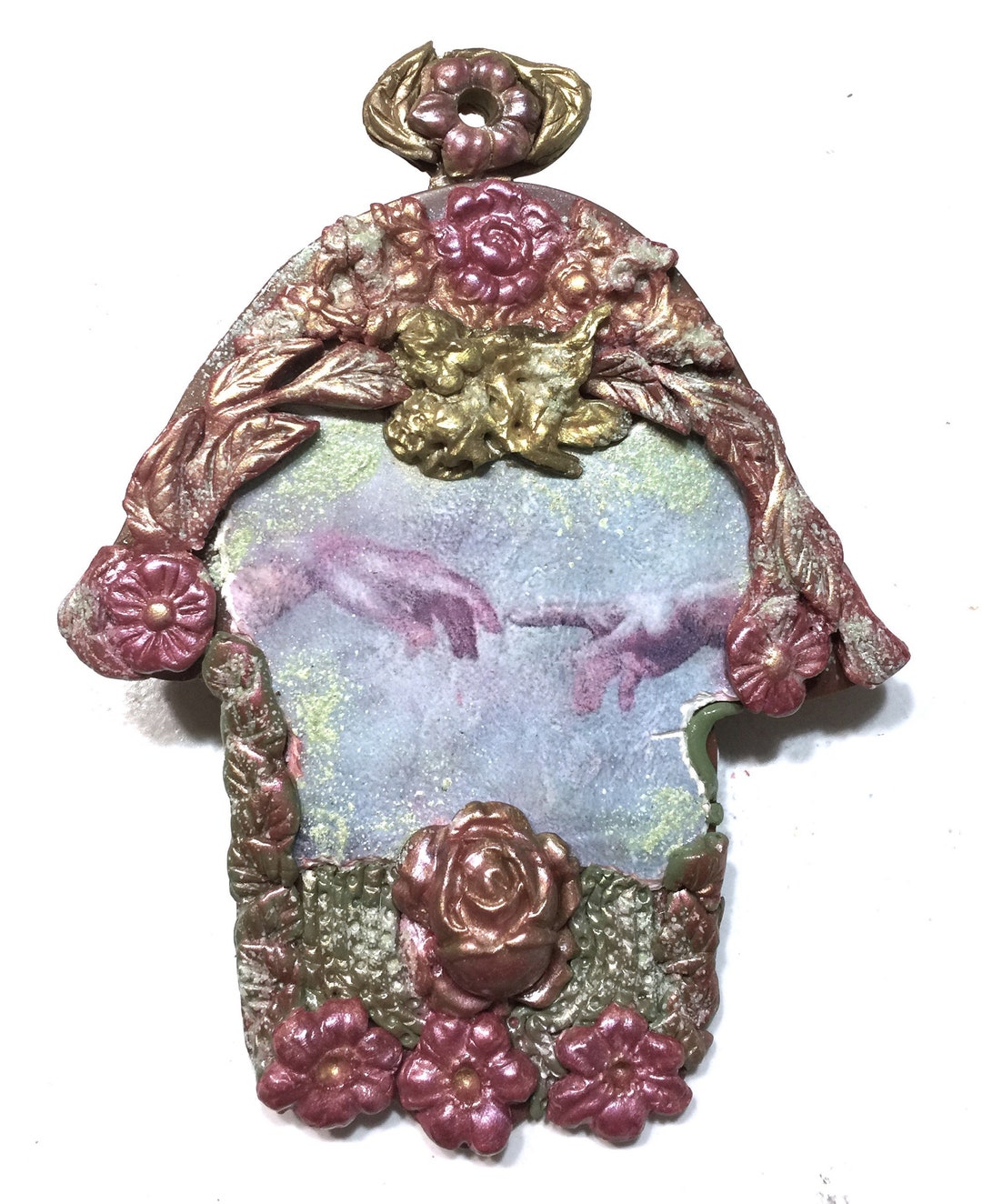 Creation Hamsa, Hamsa Hand, Yoga, Wall Decor, Protection, Jewish Art ...