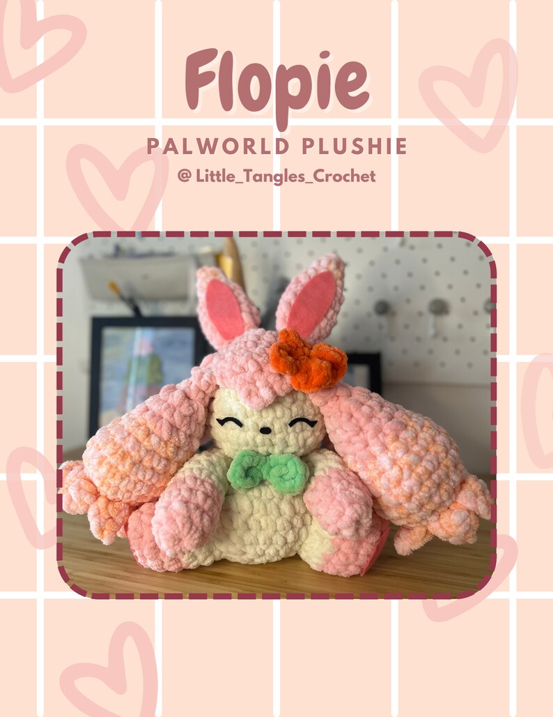 Palworld Flopie Crochet Pattern. PDF Pattern for Amigurumi in English ...