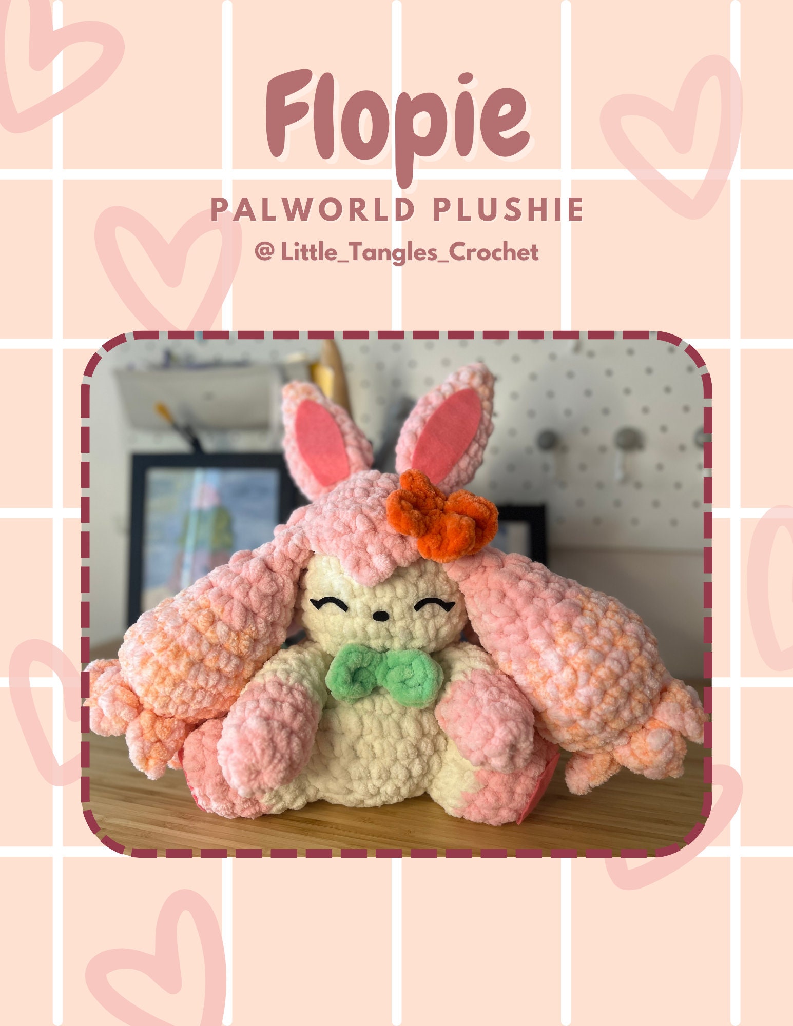 Palworld Flopie Crochet Pattern. PDF Pattern for Amigurumi in English ...