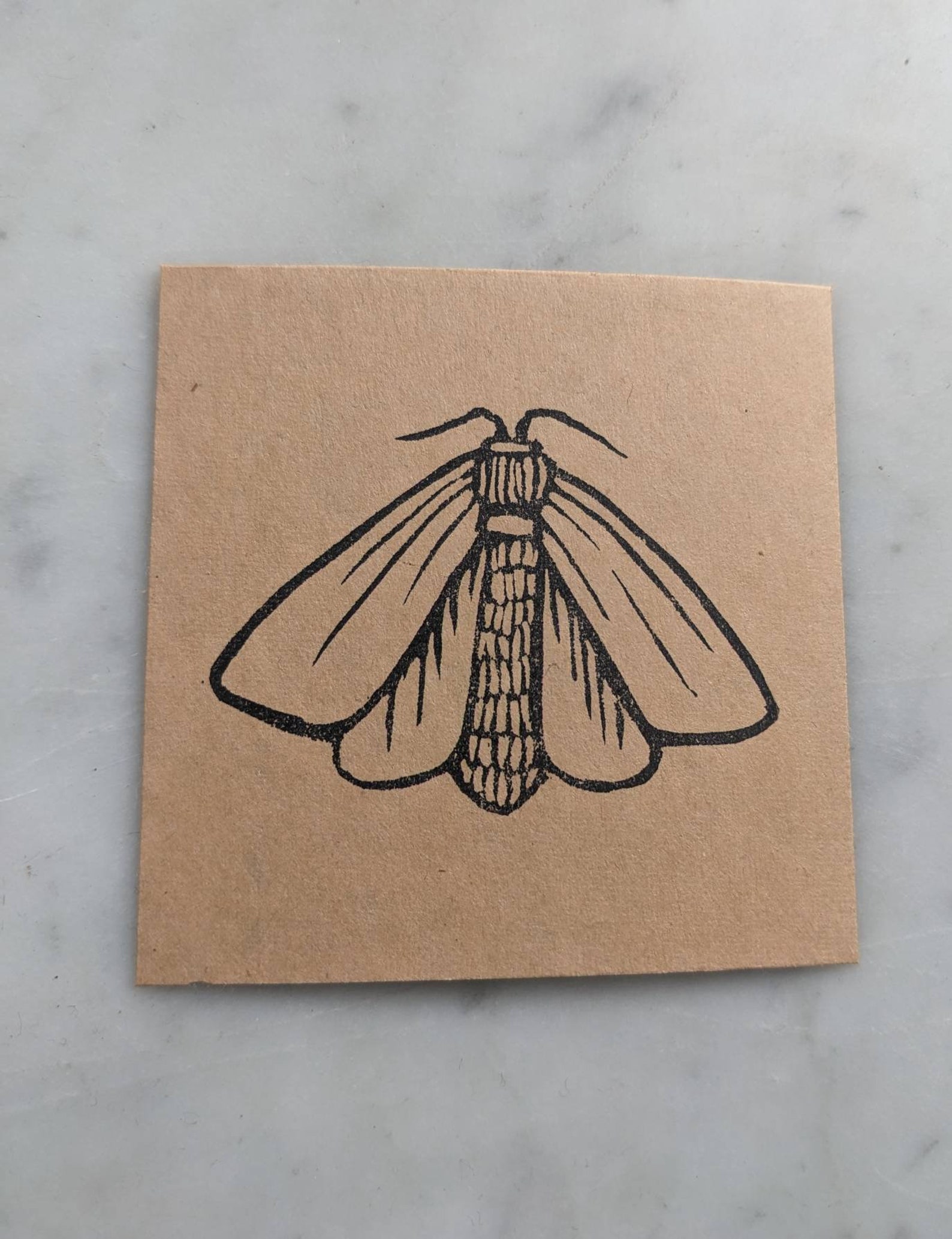 Bundle • Mini Linocut Prints • 3x3 • Handprinted - Etsy