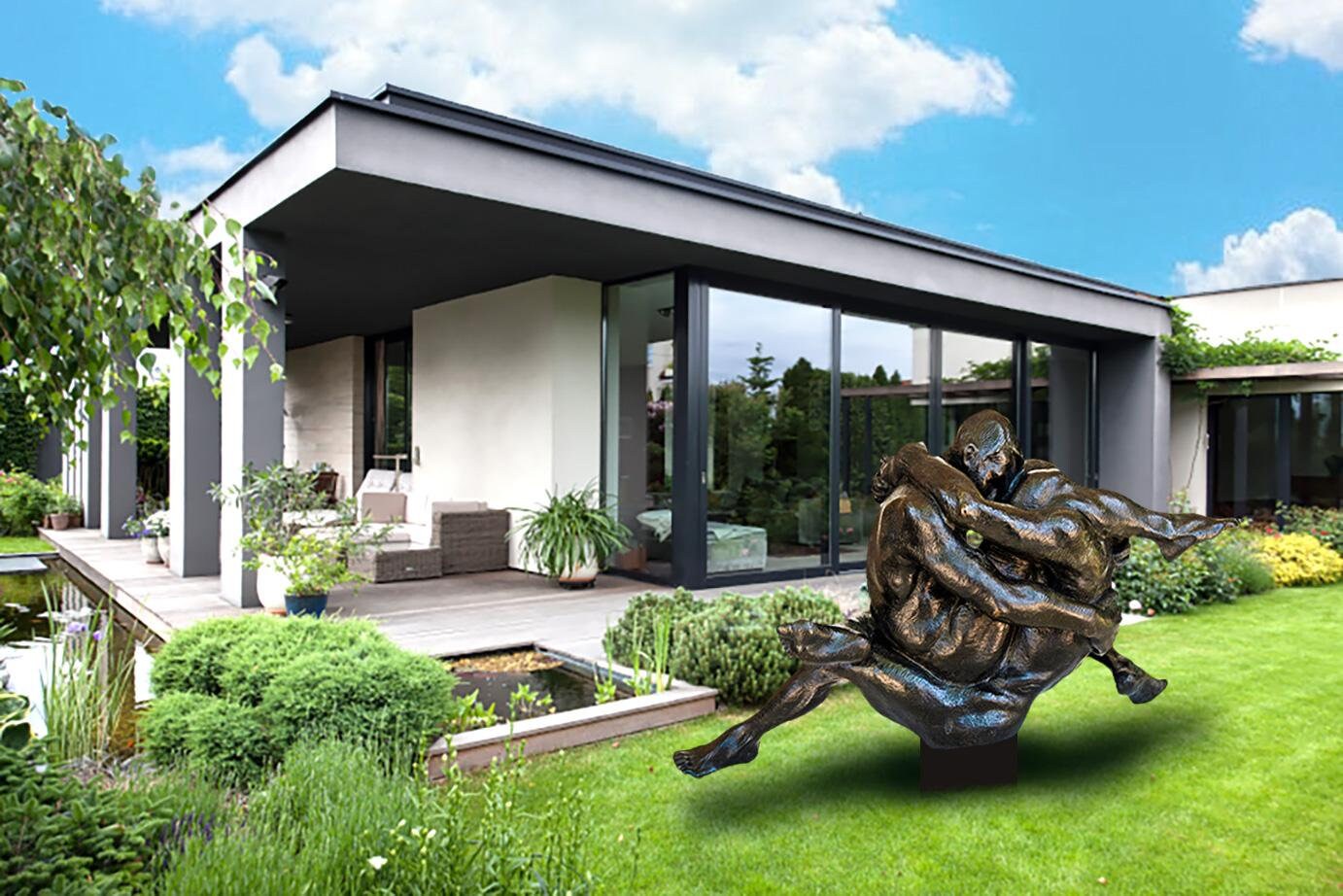 FREEDOM to LOVE STATUE Gay Pride Erotic Nude Bronze Sculpture Lgbtq ...