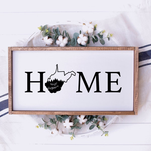 West Virginia Sign - Etsy
