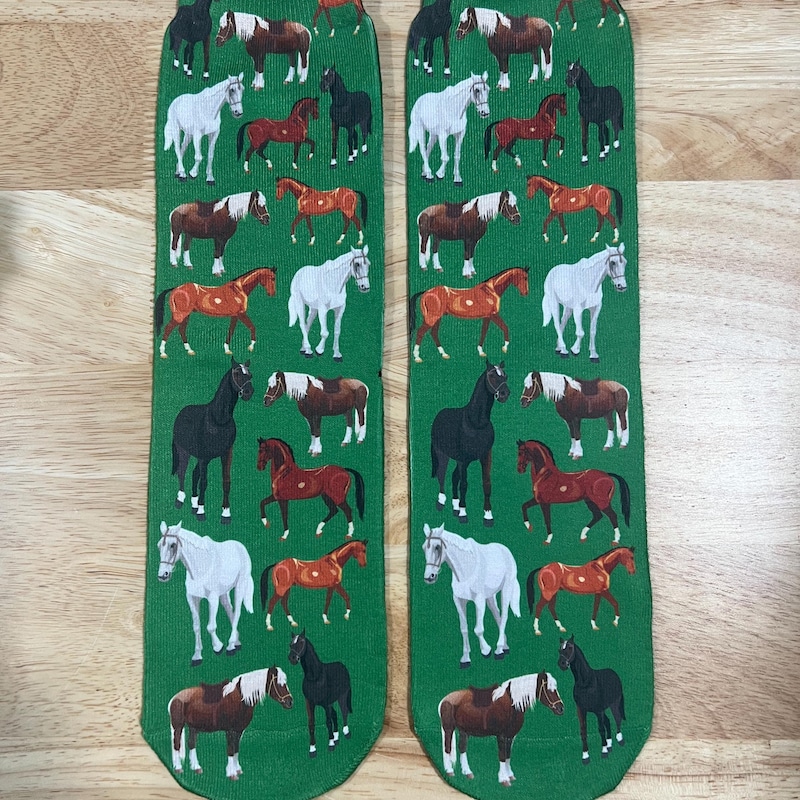 Horse Socks Adult - Etsy