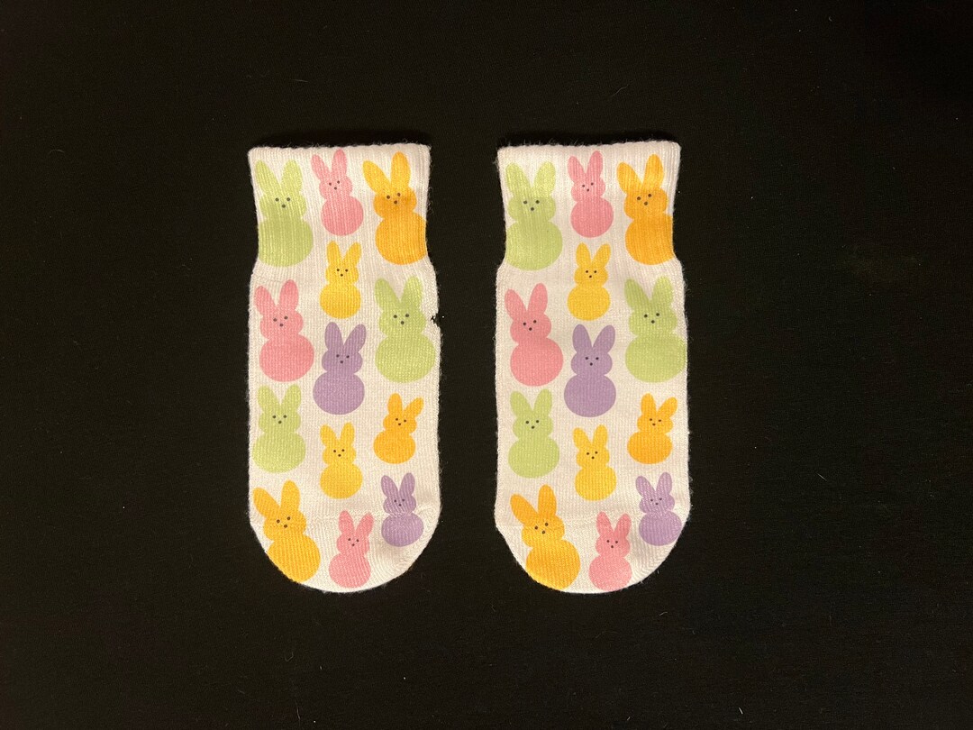 Easter Peeps Adult and Kids Socks - Etsy