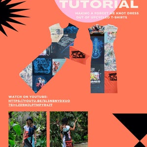 Forget Me Knot Dress - Sewing Pattern & Instructions - PDF Download ...