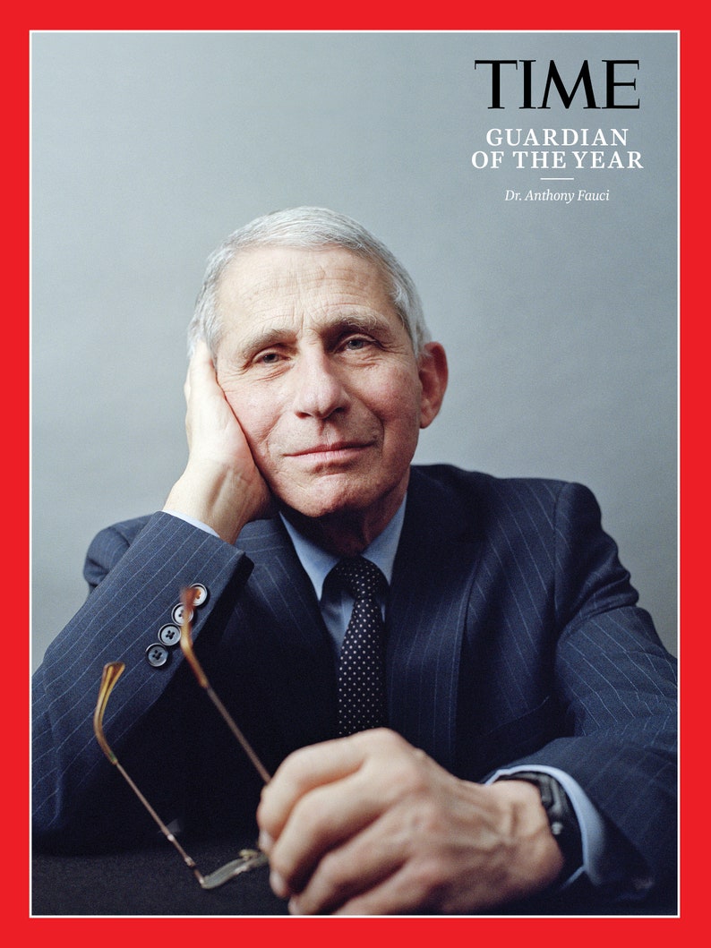Dr Anthony Fauci - TIME Guardian of the Year - Congratulations! Free ...