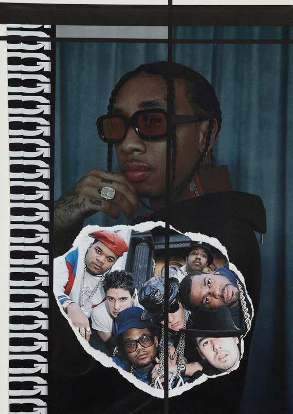 Collage Of Tyga