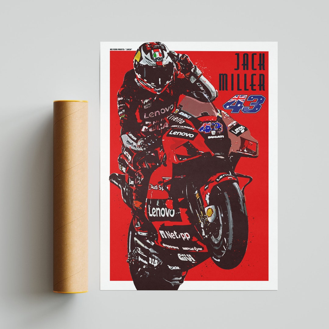 Jack Miller Ducati Motogp Wall Art Poster Print - Etsy UK