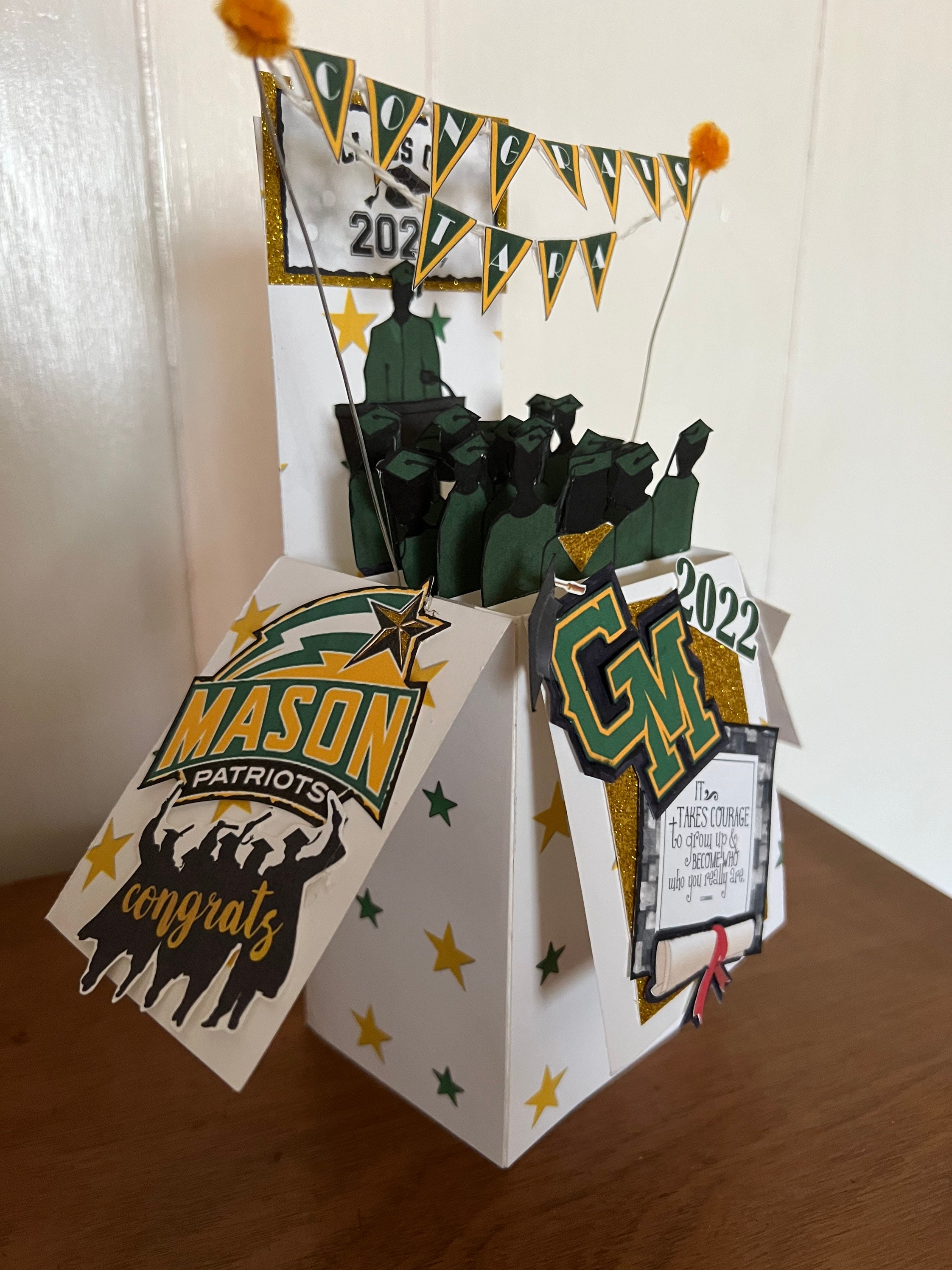 Graduation Pop up Card Class of 2022 - Etsy