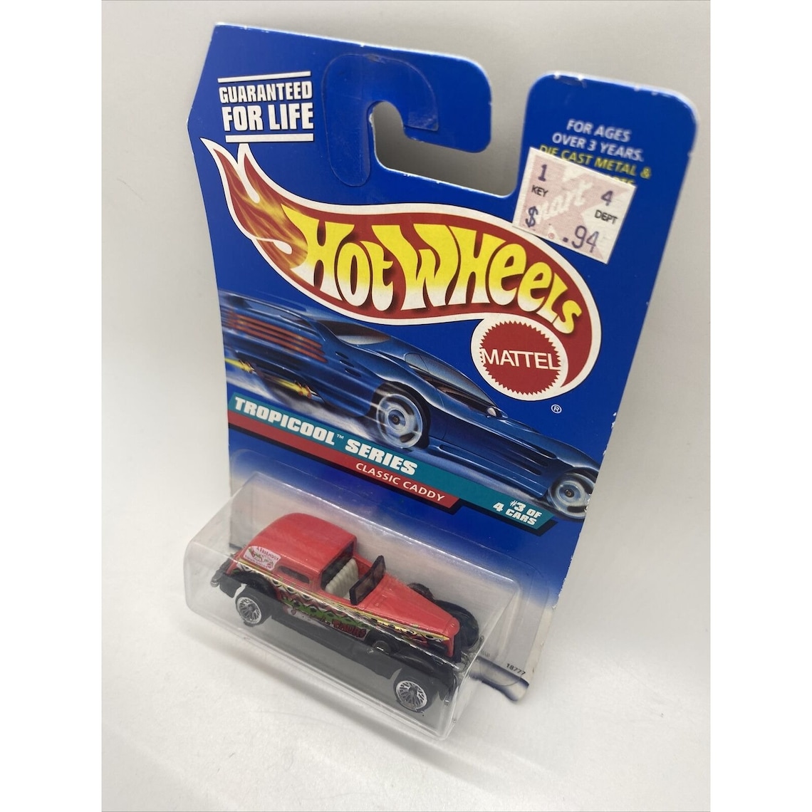 Hot Wheels Tropicool Series Classic Caddy 695 Red Black 3sp - Etsy