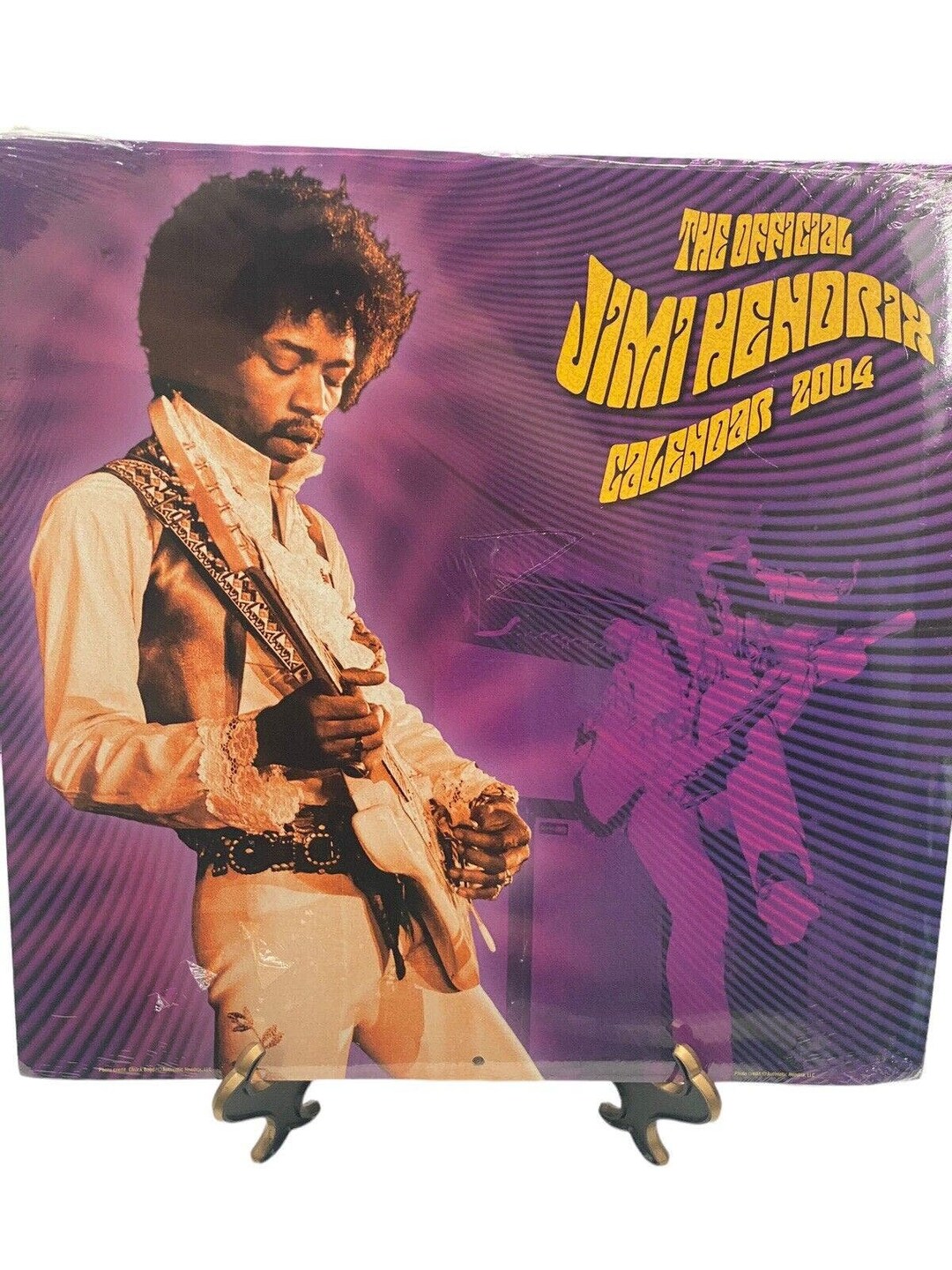Official Jimi Hendrix Wall Calendar 2004 New Sealed Collectors Item ...