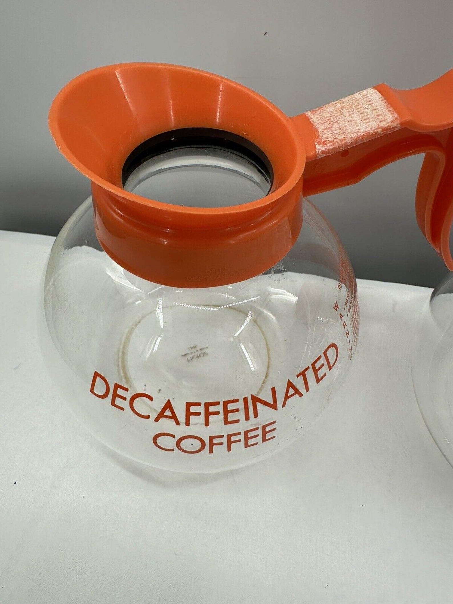 Commercial Coffee Pots/carafes/decanters DINER Orange Replacements 2 Pk ...