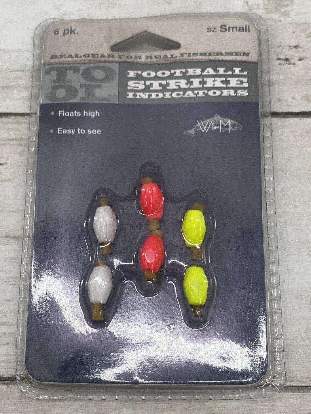 Wright & Mcgill Football Strike Indicators Size Small Real Gear for ...