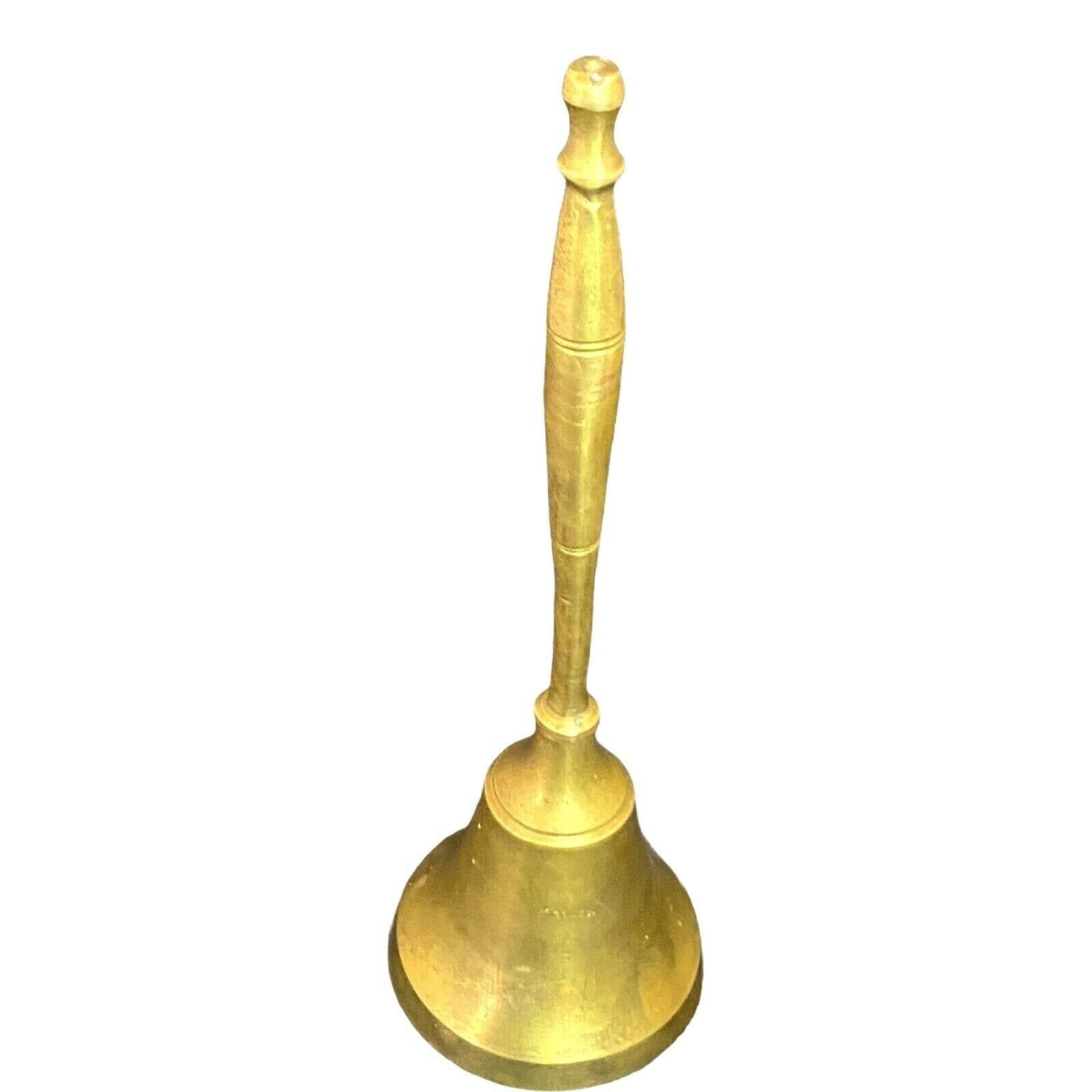 Vintage Solid Brass Bell Hand Ringer Made In India 7 in Tall | Etsy