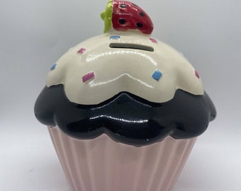 Strawberry Piggy Bank - Etsy