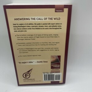Foghorn Outdoors Washington Fishing Paperback Book by Terry Rudnick - Etsy