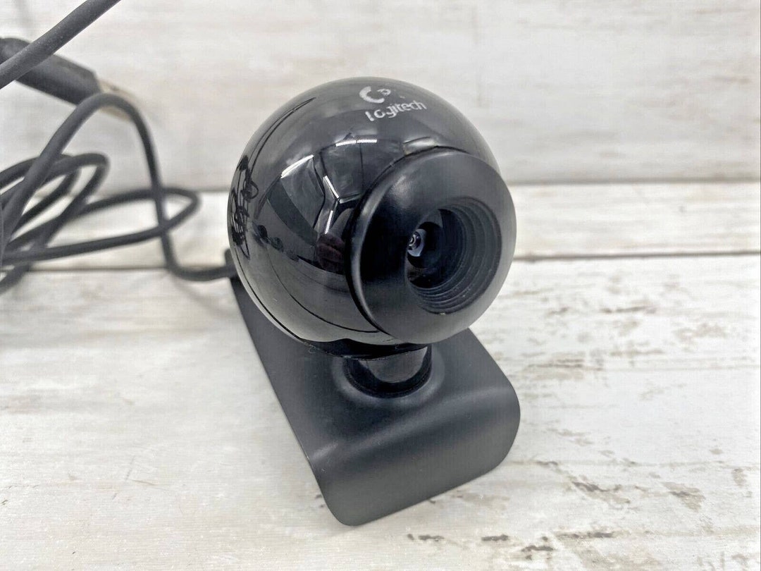 Logitech MINI Webcam Model V-U0012 (860-000237) Easy Clip-on Black - Etsy