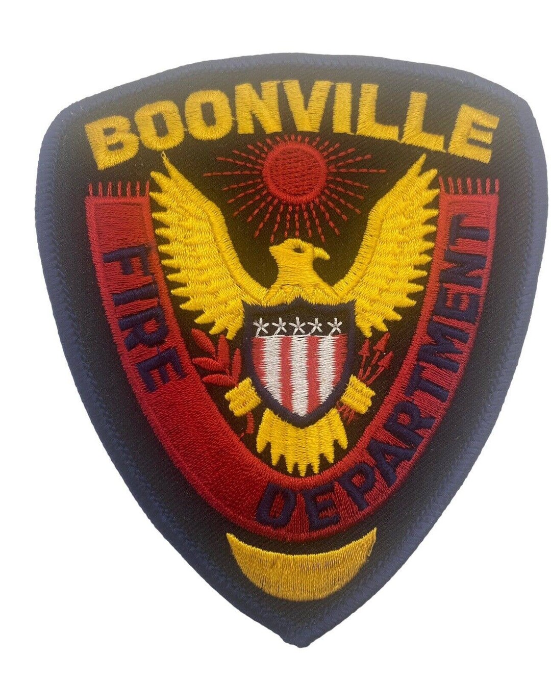 Fire Patch Boonville Fire Department Firefighters Embroidered Patch ...