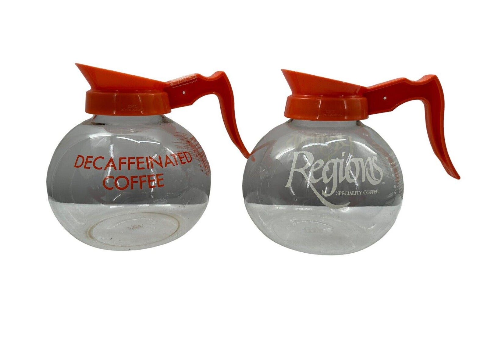 Commercial Coffee Pots/carafes/decanters DINER Orange Replacements 2 Pk ...