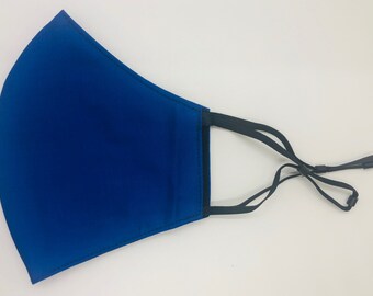 Royal Blue Mask - Etsy