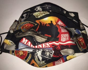 Marine Corps Face Mask | Etsy