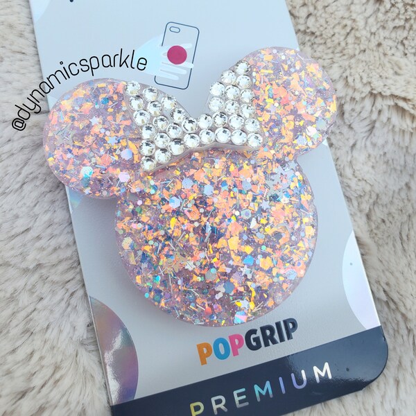 Minnie Mouse Pop Socket - Etsy UK