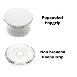 Custom Opal Holographic Minnie Mouse Inspired Bling Glitter Popsocket ...