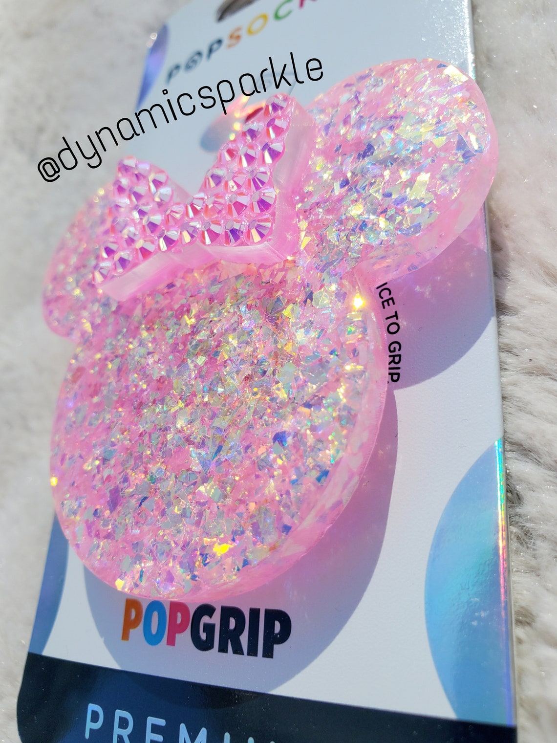 Custom All Pink Minnie Mouse Color Shift Inspired Bling | Etsy