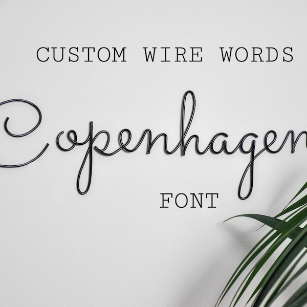 Wire Words - Etsy UK