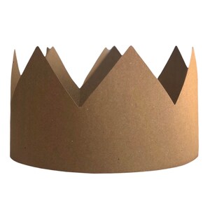 6 Christmas Crowns Tiara - Christmas Crackers - Paper Crown - Card ...