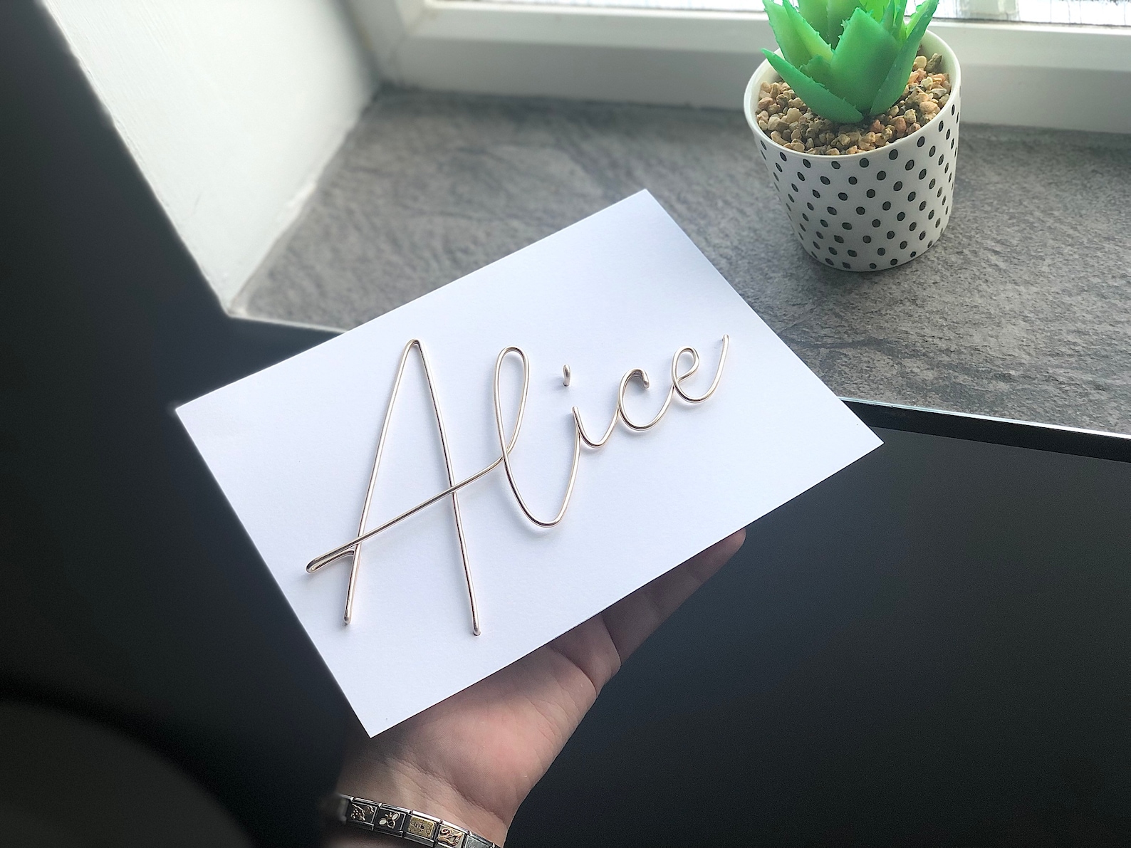 Custom Wire Words Personalised Word Phrase Wire Art Sign - Etsy UK
