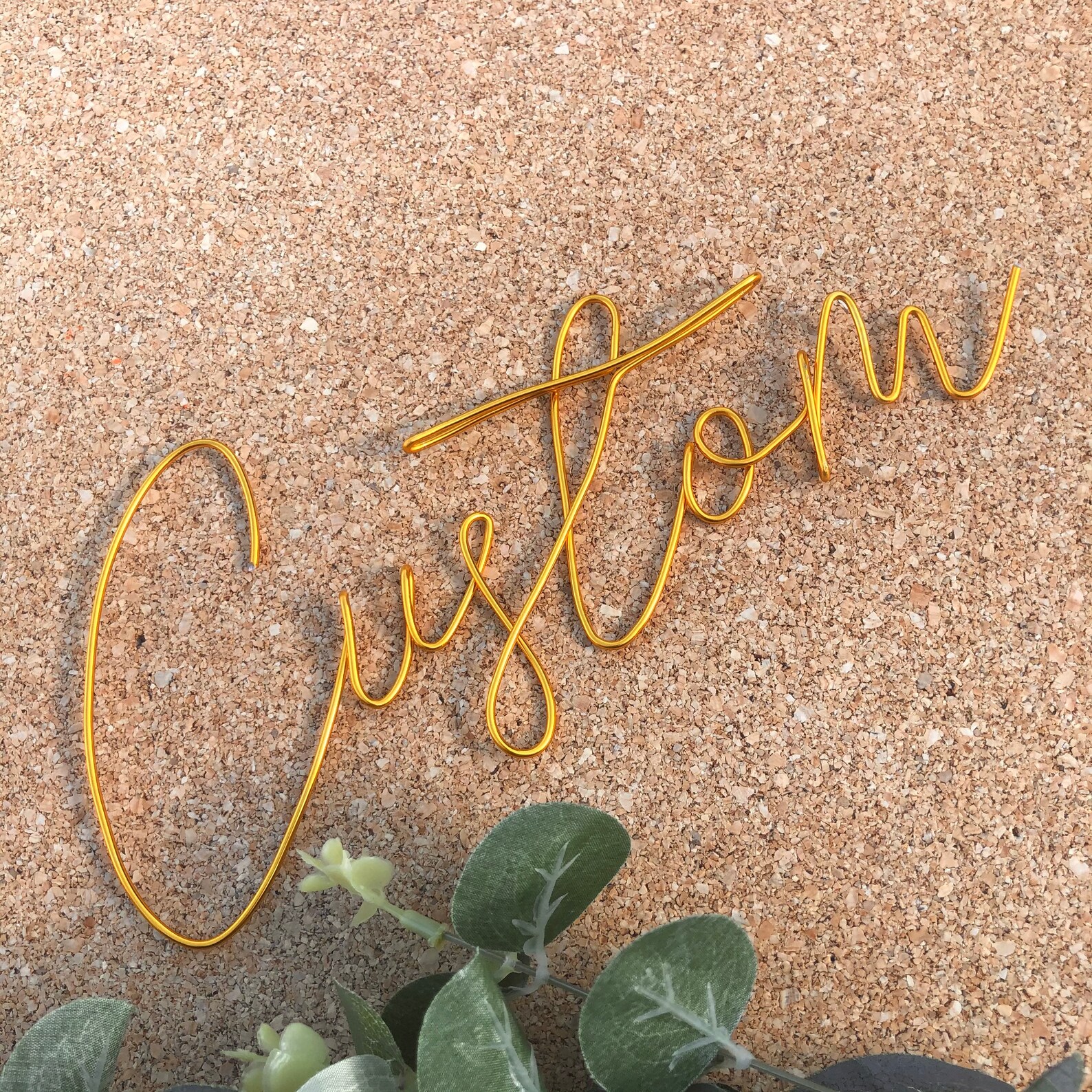 Custom wire words Personalised word phrase wire art wire | Etsy