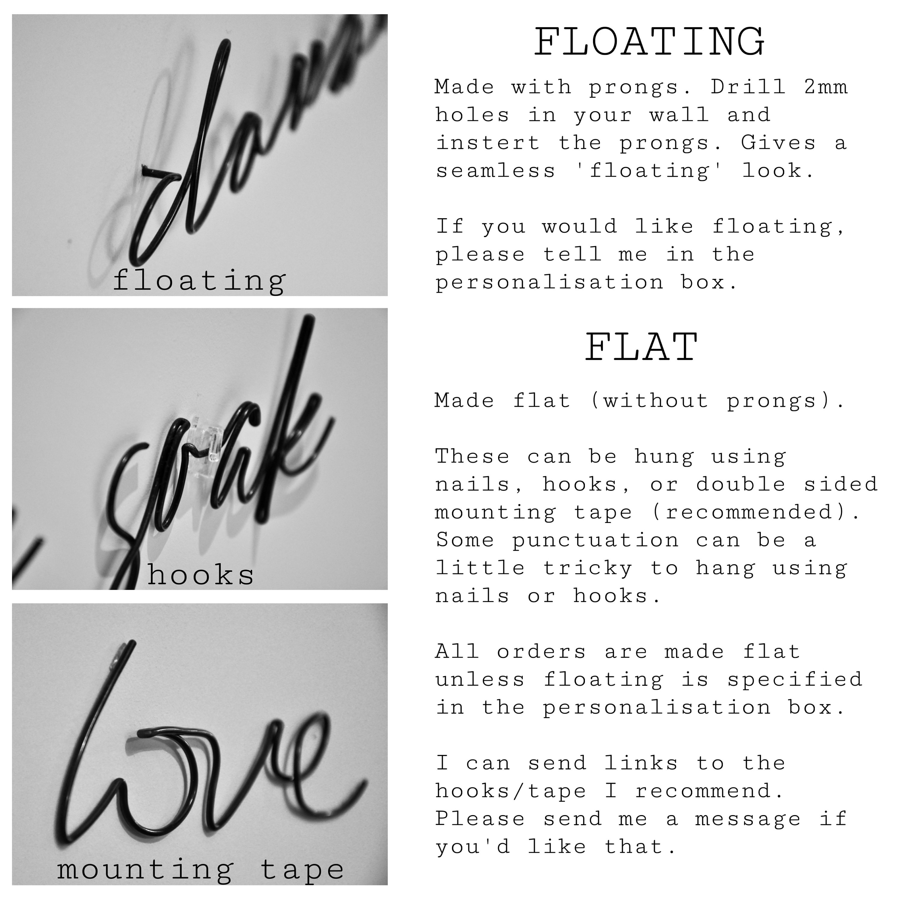 Nice Bum Sign - Wire Words - Bathroom - Cloakroom - Living Room ...