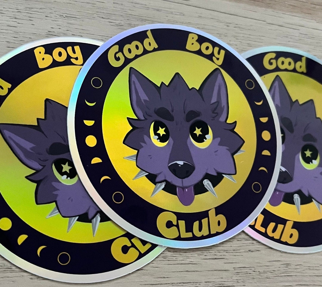 Good Boy Club Sticker - Etsy