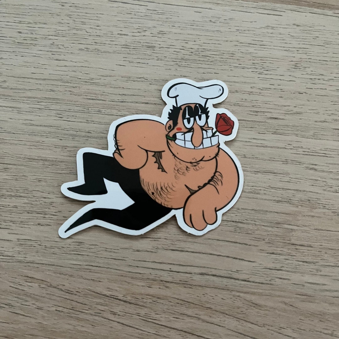 Romantic peppino sticker - Etsy España