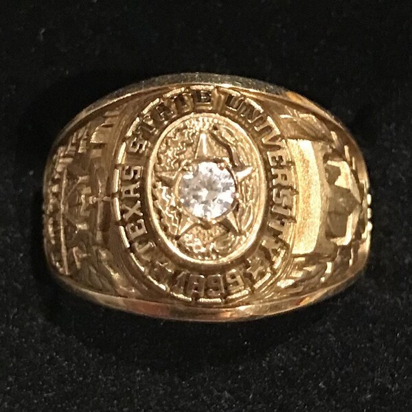 Texas State University Ring - Etsy