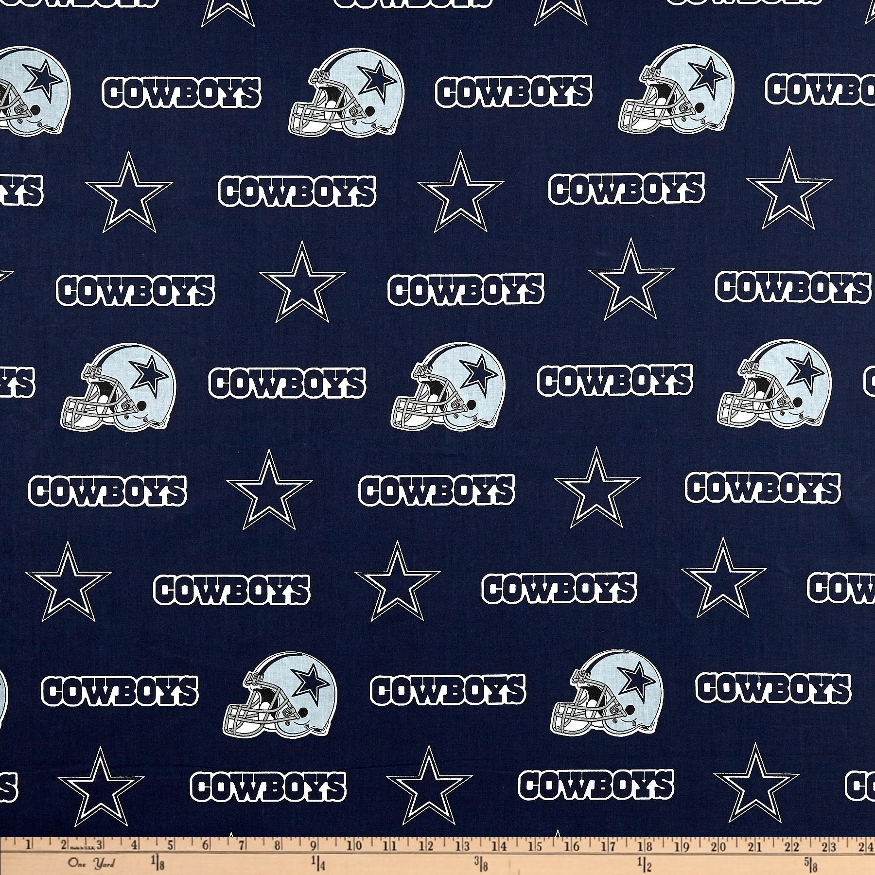 NFL Football Cotton Fabric Pick Your Team by 1/4 of a Yard 100% COTTON ...