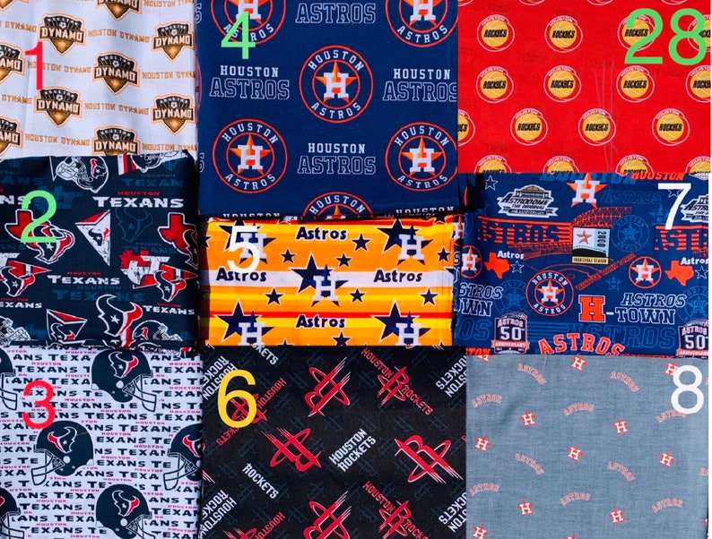 NFL Football Cotton Fabric Pick Your Team by 1/4 of a Yard 100% COTTON ...