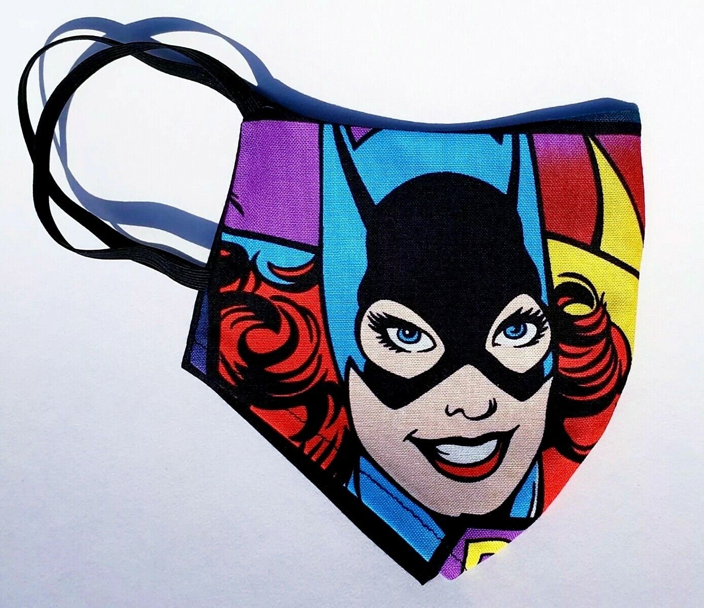 DC Comics Face Mask BAT GIRL Girl Power Super Heroes Adult Size - Etsy