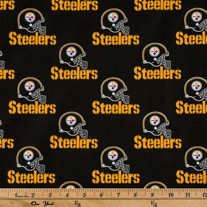 NFL Football Cotton Fabric Pick Your Team Each @ 1/8 of a Yard 100% ...
