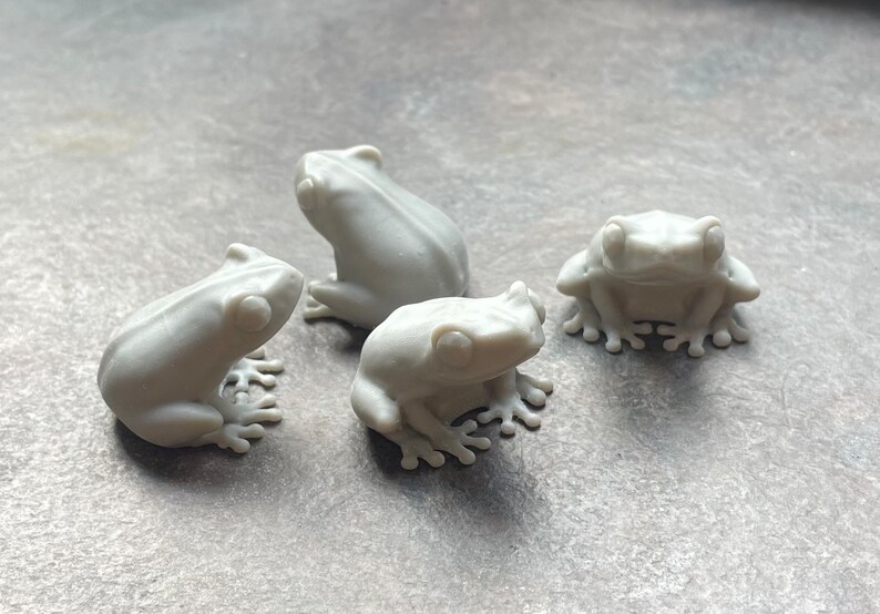 Sitting Frog Miniature - Tabletop - Collectible - Figure - RPG - 3d ...