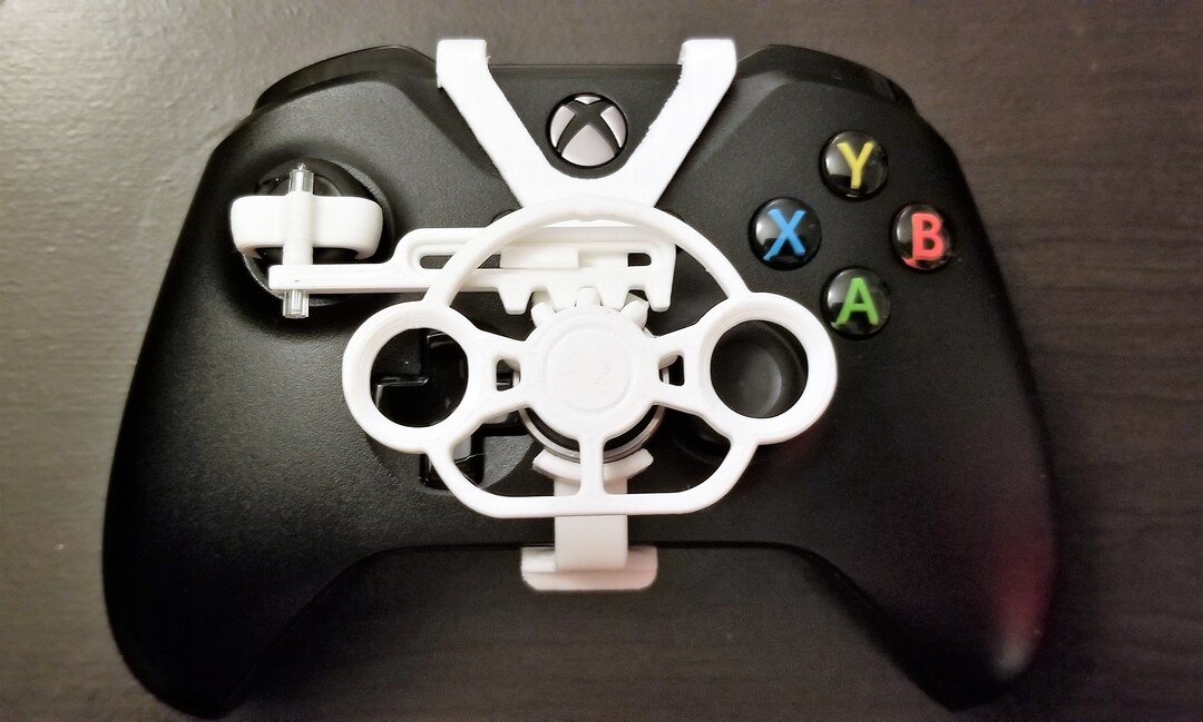 Xbox One 3D Printed Steering Wheel - Includes Both New Remote and Old ...