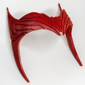 Scarlet Witch Crown | 3D Printed PLA + | Wandavision Headpiece | the ...