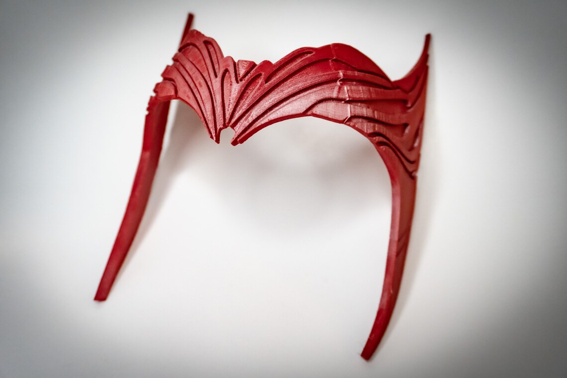 Scarlet Witch Crown 3D Printed PLA Wandavision Headpiece - Etsy